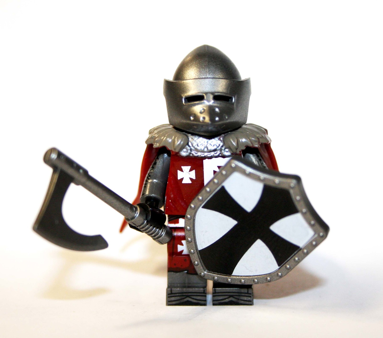 Building Knight Of Tripoli Hounskull Helmet Castle Soldier Minifigure ...