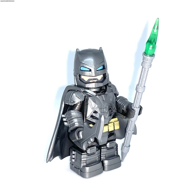Minifigure Armored Batman Dc Comics Batman Vs Superman Bulk Block ...