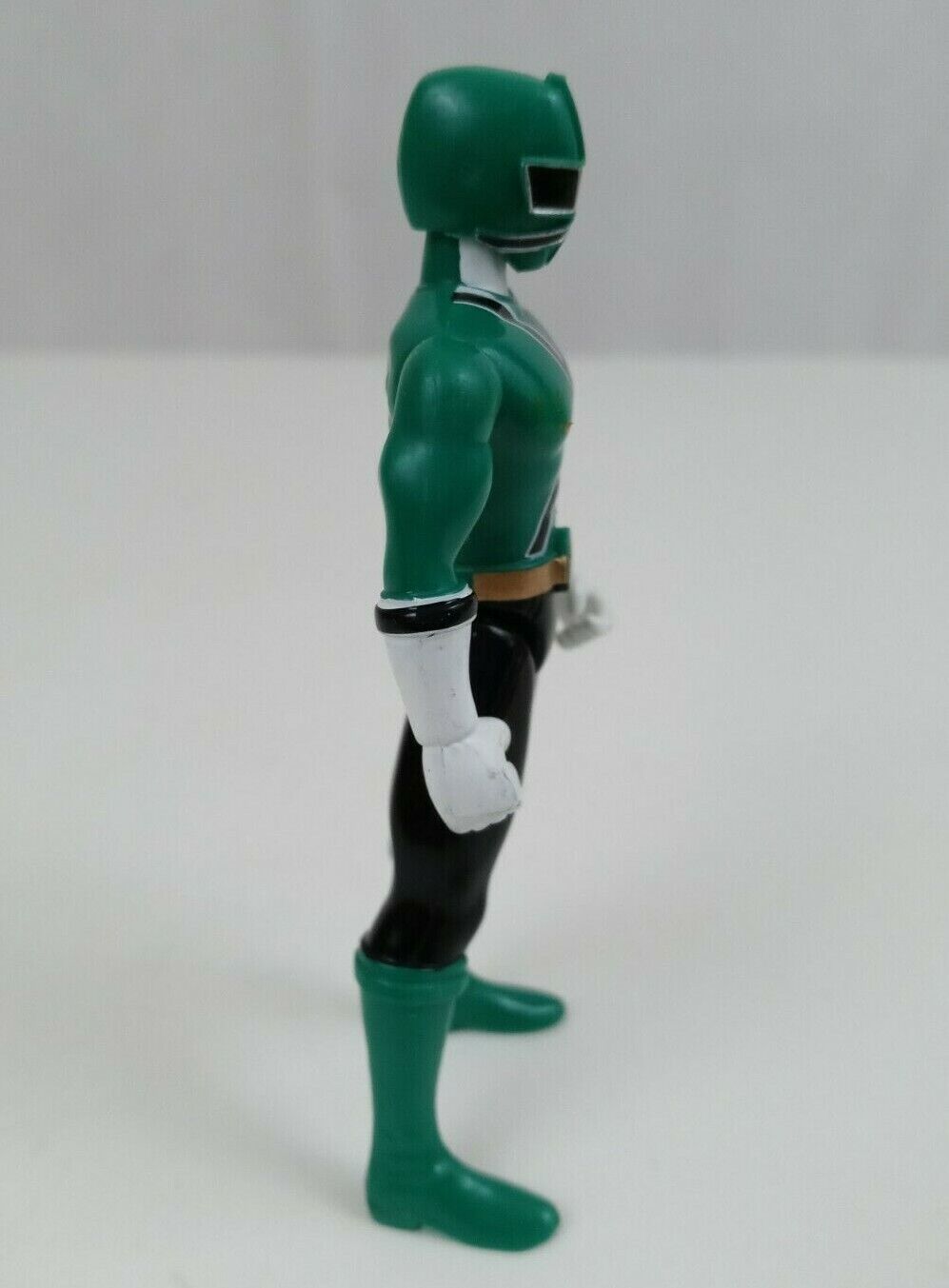 2010 Bandai MMPR Power Rangers Samurai Green Ranger 4.25" Action Figure ...