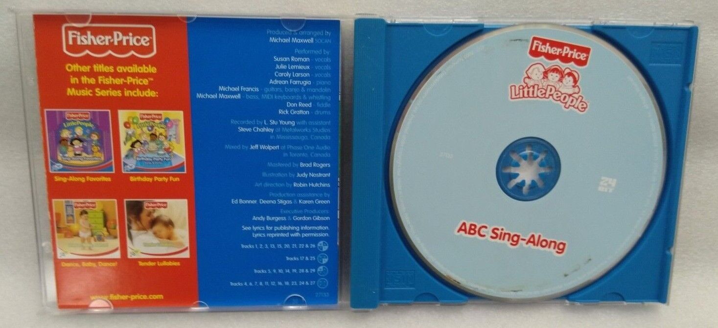 CD Little People: ABC Sing-Along by Fisher-Price (CD, Jan-2003, Fisher ...