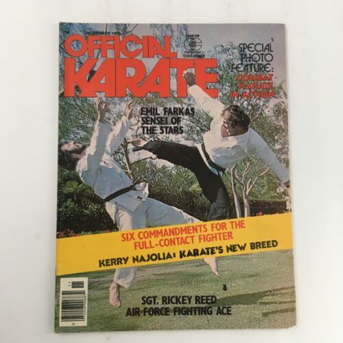 Official Karate Magazine November 1976 Vol 8 #65 Emil Farkas & Sgt ...