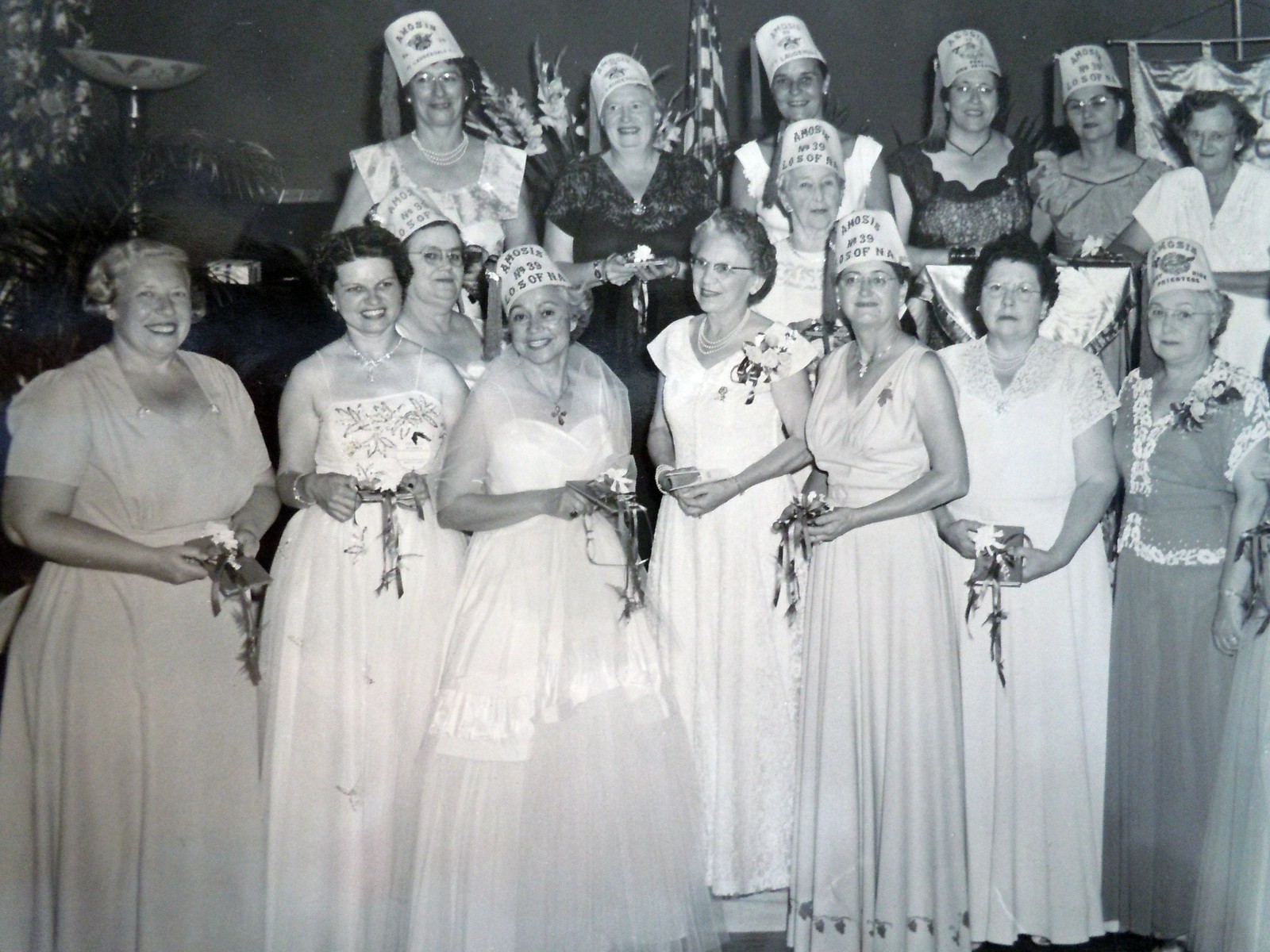 Ladies Of Oriental Shriner’s Of North America Court 1940s ...