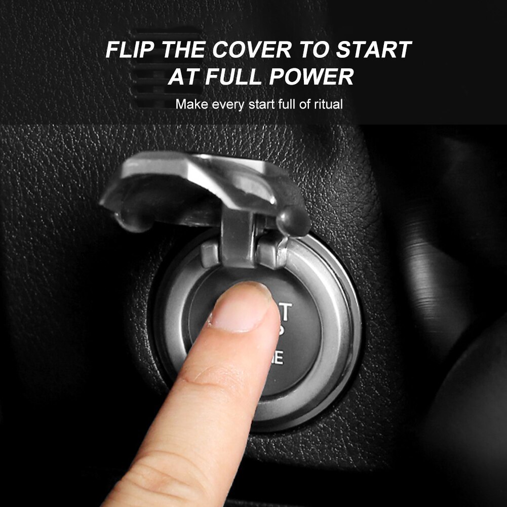 Car Interior Engine Ignition t Stop Push Button One Button Ignition Key ...