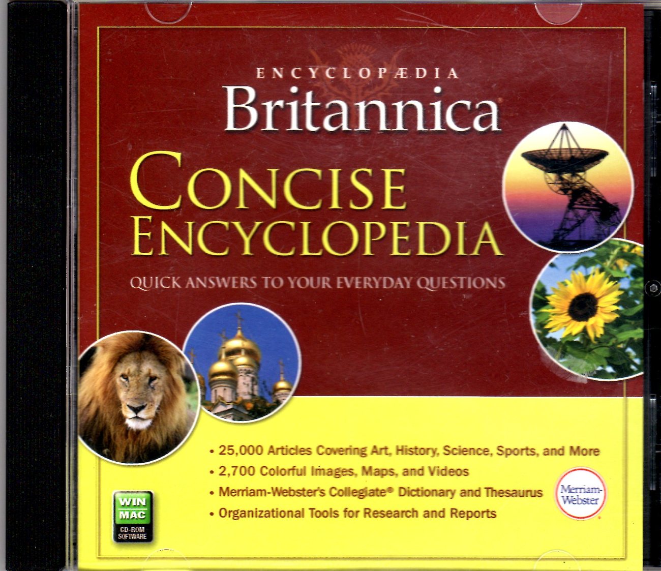 Britannica Encyclopedia - PC Software - Education, Language, Reference