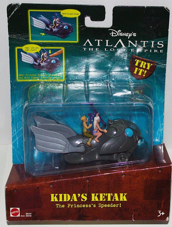 Disneys Atlantis The Lost Empire Princess Kida's Ketak 2000 Mattel ...