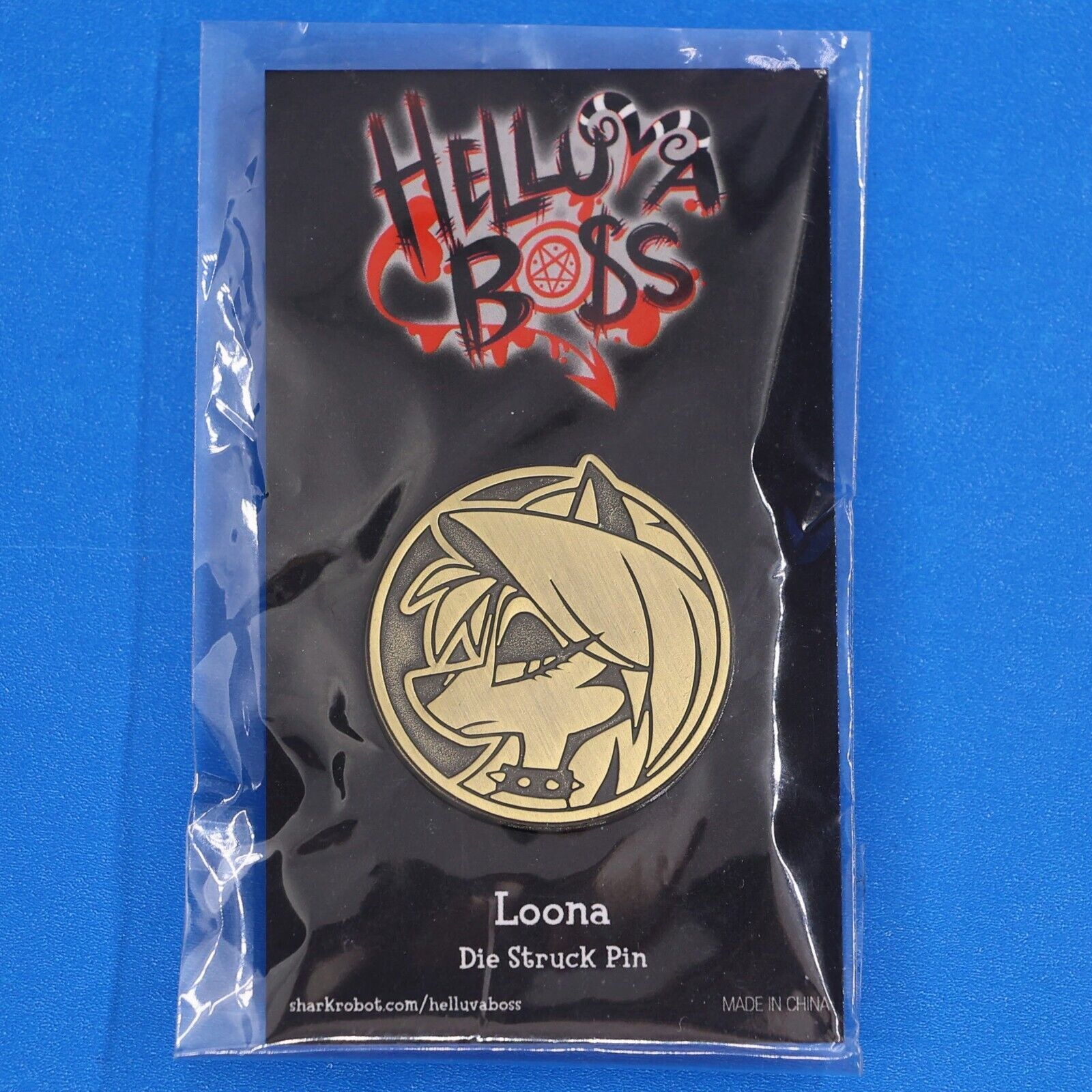 Helluva Boss Loona Die Struck Limited Edition Enamel Pin Figure Furry ...