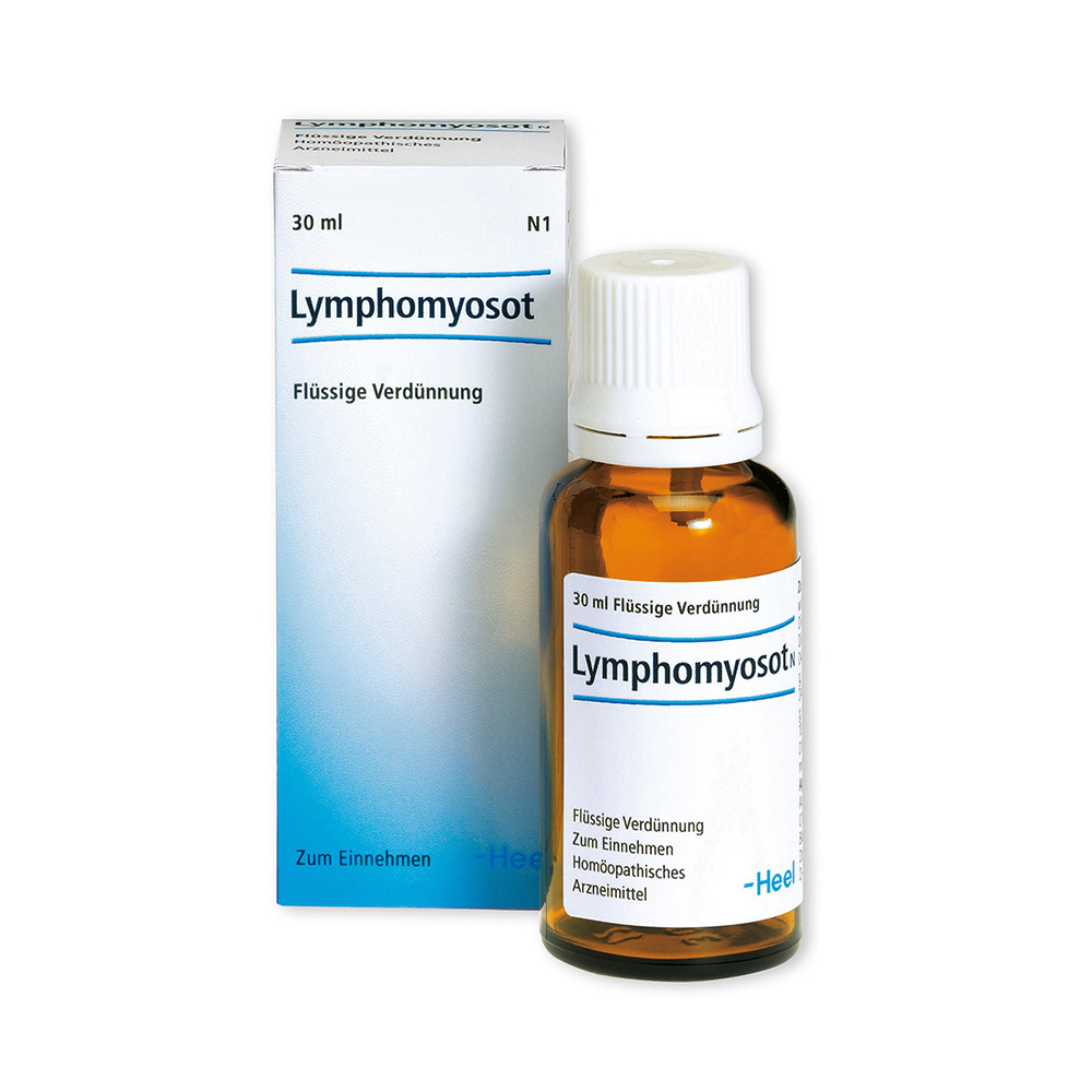 Heel Lymphomyosot 30 ml homeopathic lymphostasis edema - Homeopathic ...