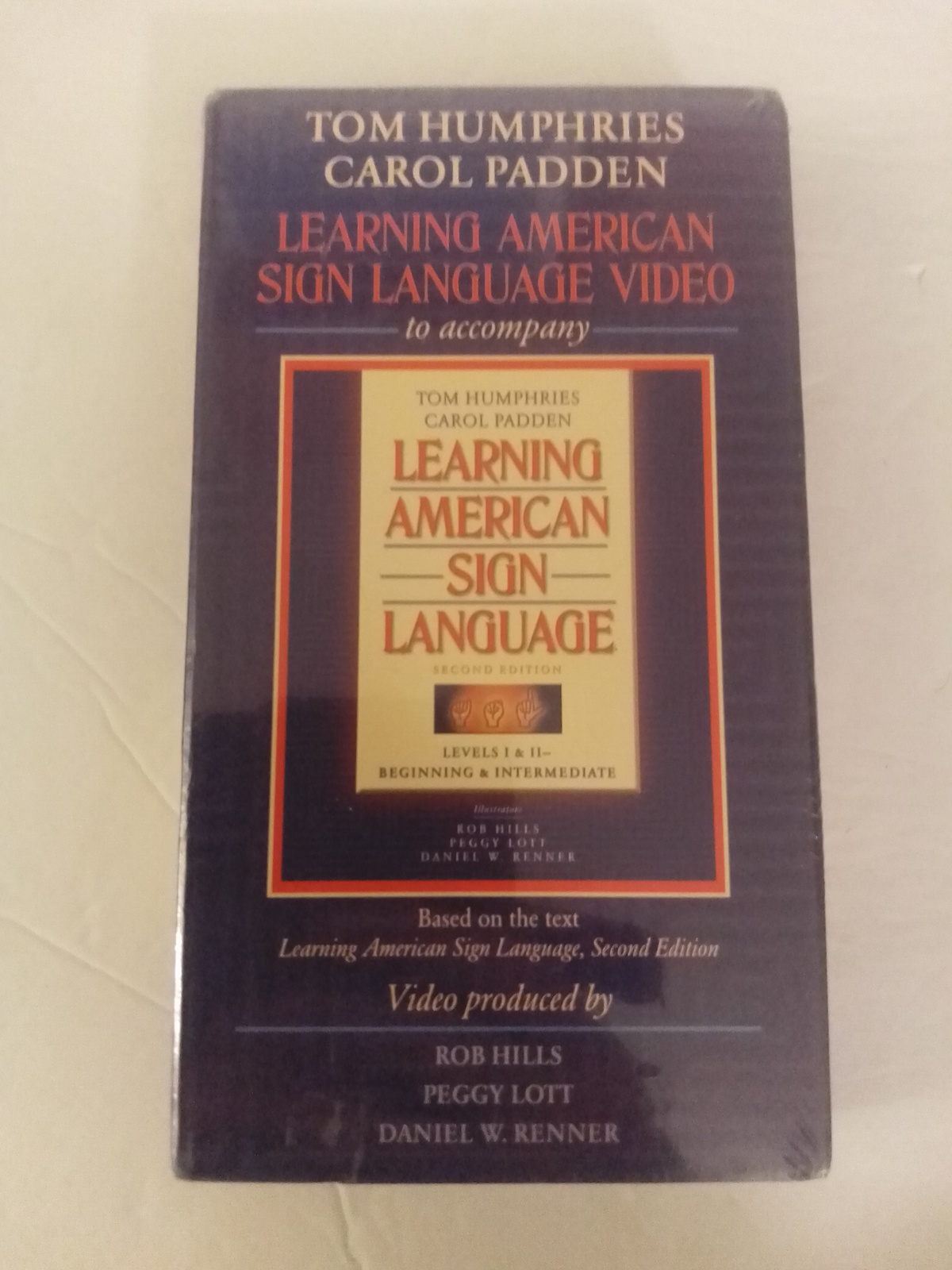 Learning American Sign Language VHS Video Cassette Brand New Factory ...