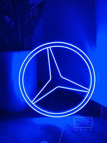 Mercedes Logo | LED Neon Sign - Other Home Décor