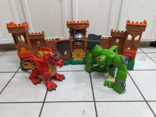 Fisher Price Imaginext Medieval Castle 2012 Mattel Playset Castle ogre ...