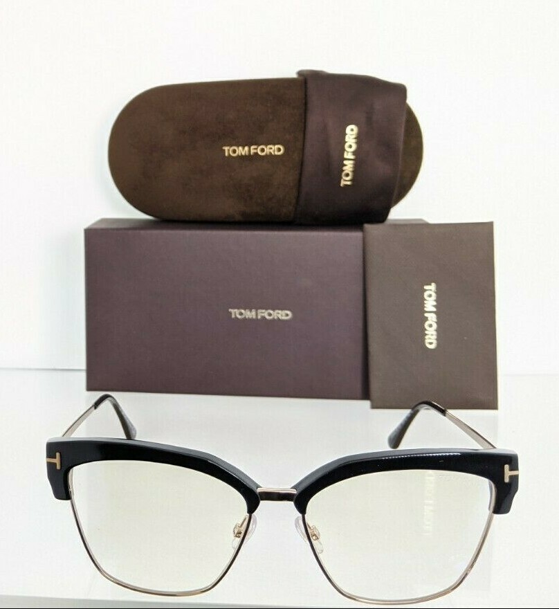 Brand New Authentic Tom Ford Eyeglasses TF 5547 001 Frame FT 5547-B ...