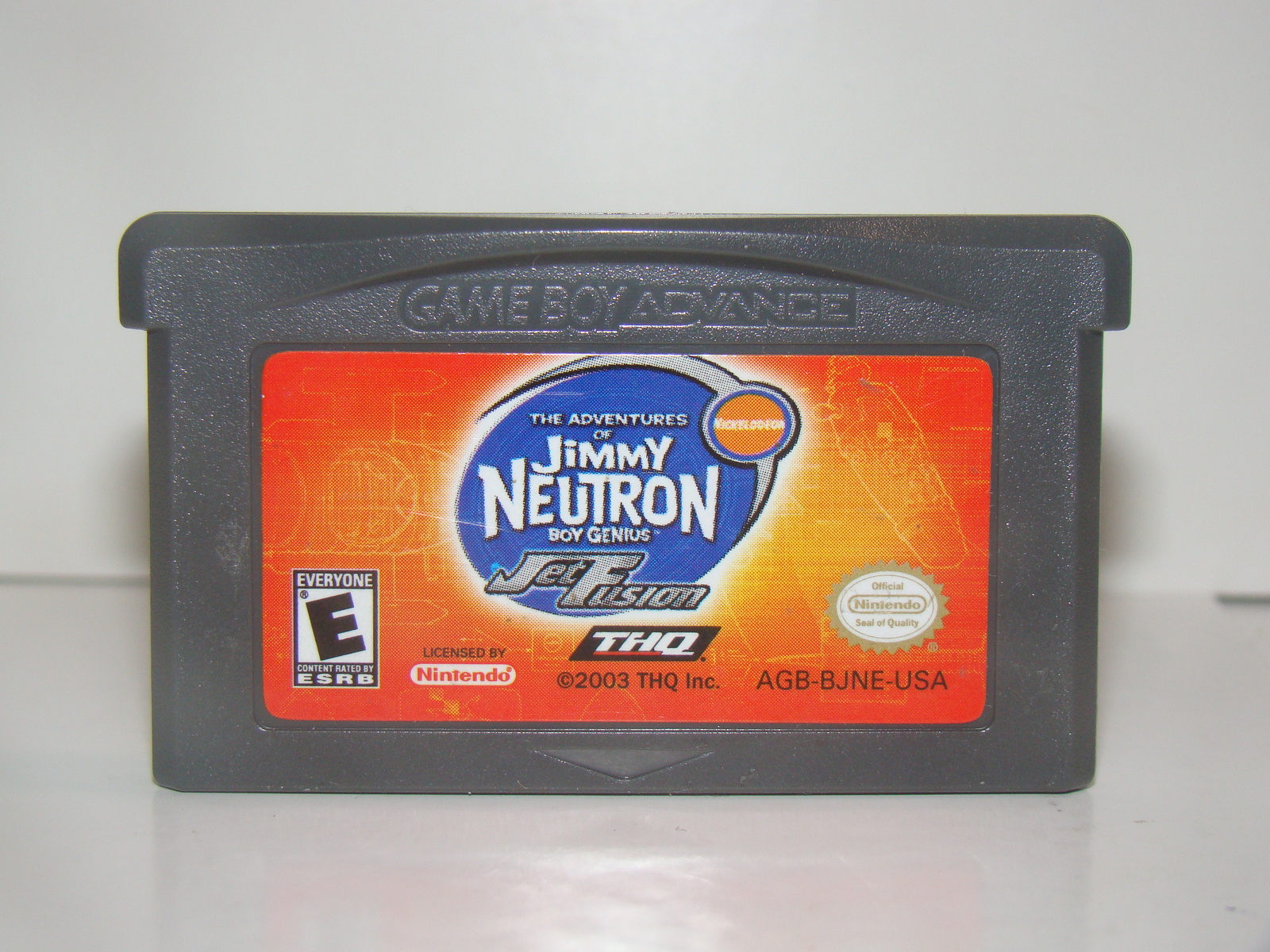 Nintendo GAMEBOY ADVANCE - JIMMY NEUTRON BOY GENIUS - Jet Fusion (Game ...