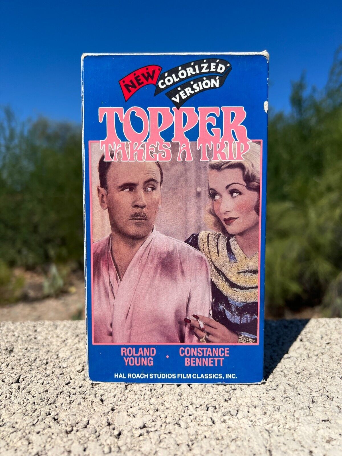 Topper Takes a Trip starring Roland Young (VHS, Colorized Version, 1987 ...