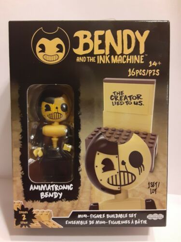 Bendy And The Ink Machine "Animatronic Bendy" Mini-Figure Buildable Set ...