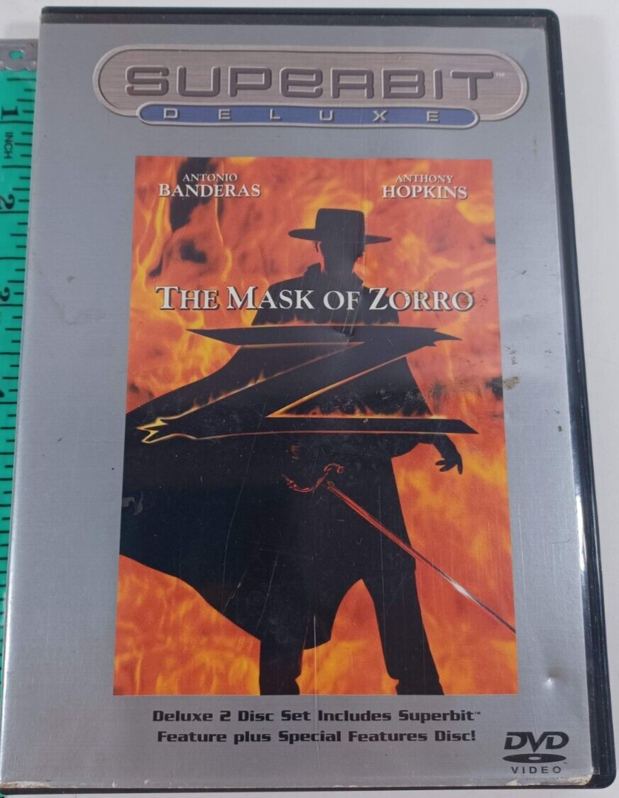The Mask of Zorro (Superbit Deluxe Collection) - DVD rated PG-13 widescreen - DVDs & Blu-ray Discs