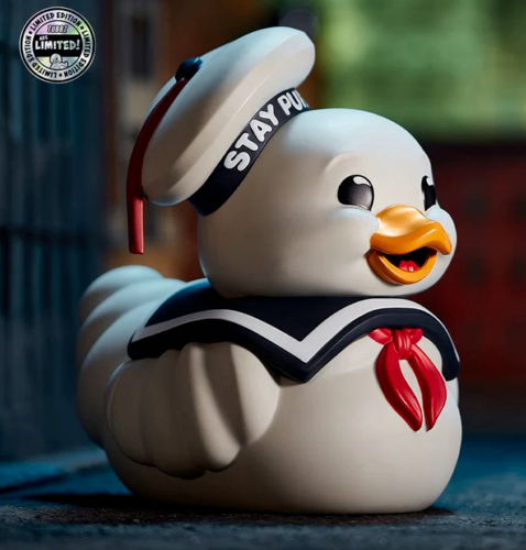 Ghostbusters Giant Stay Puft TUBBZ XL Duck Figure Statue PVC ...