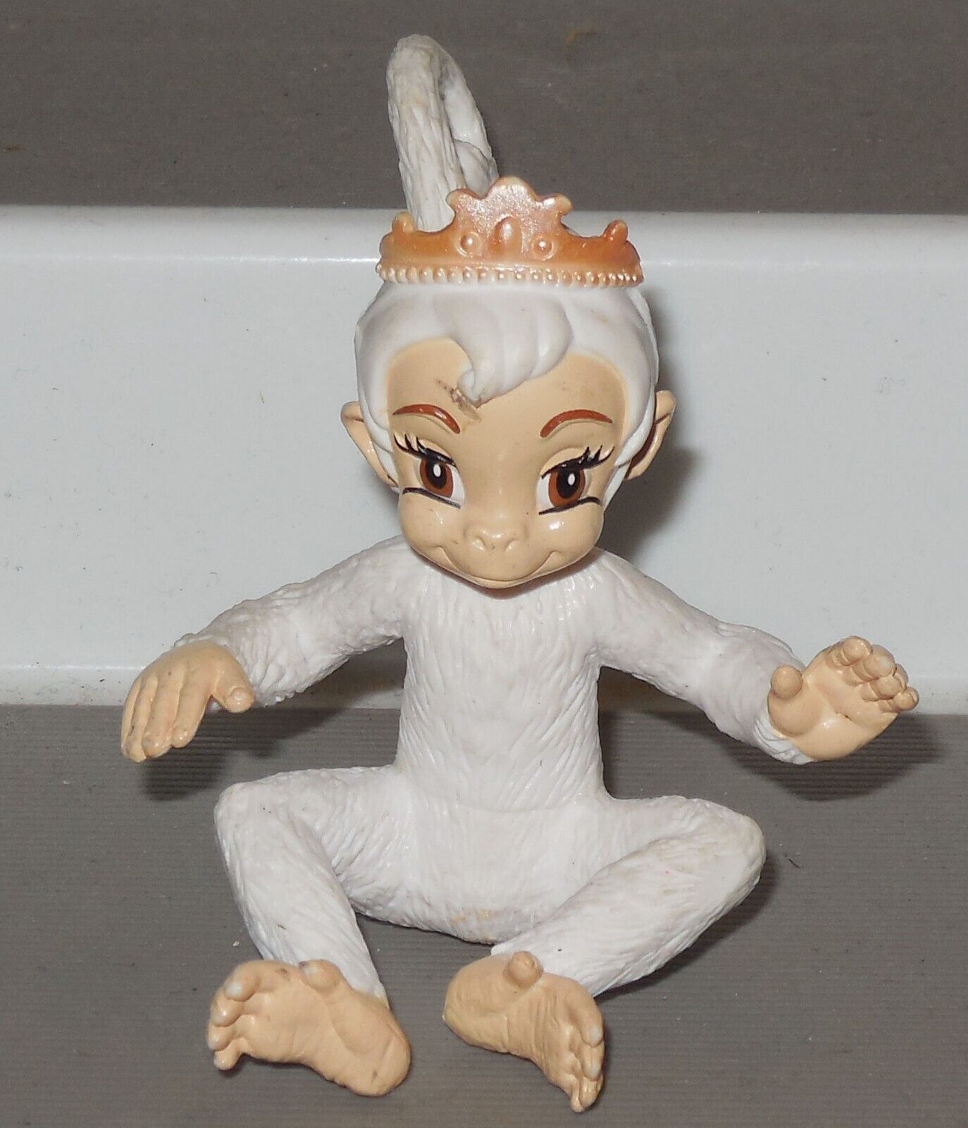 Mattel 2007 Barbie Island Princess 3" Tallulah White Monkey PVC FIgure ...