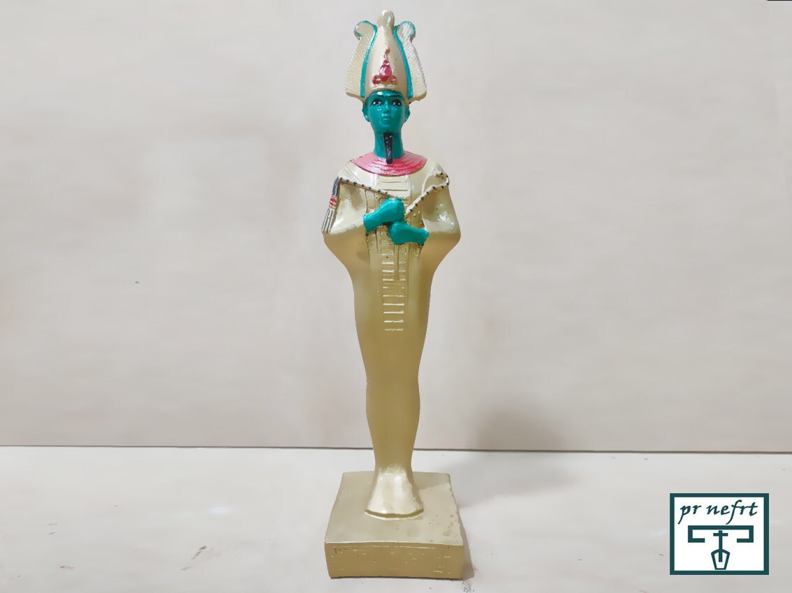 The statue of the god Osiris, distinguished Statue ,Osiris, altar ...