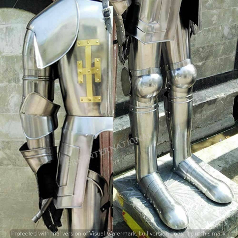 Medieval Knight Suit Of Templar Toledo Armor and similar items