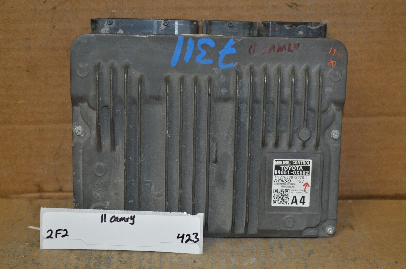 2019 Toyota Camry Engine Control Unit ECU 896610x582 Module 423-2F2 ...