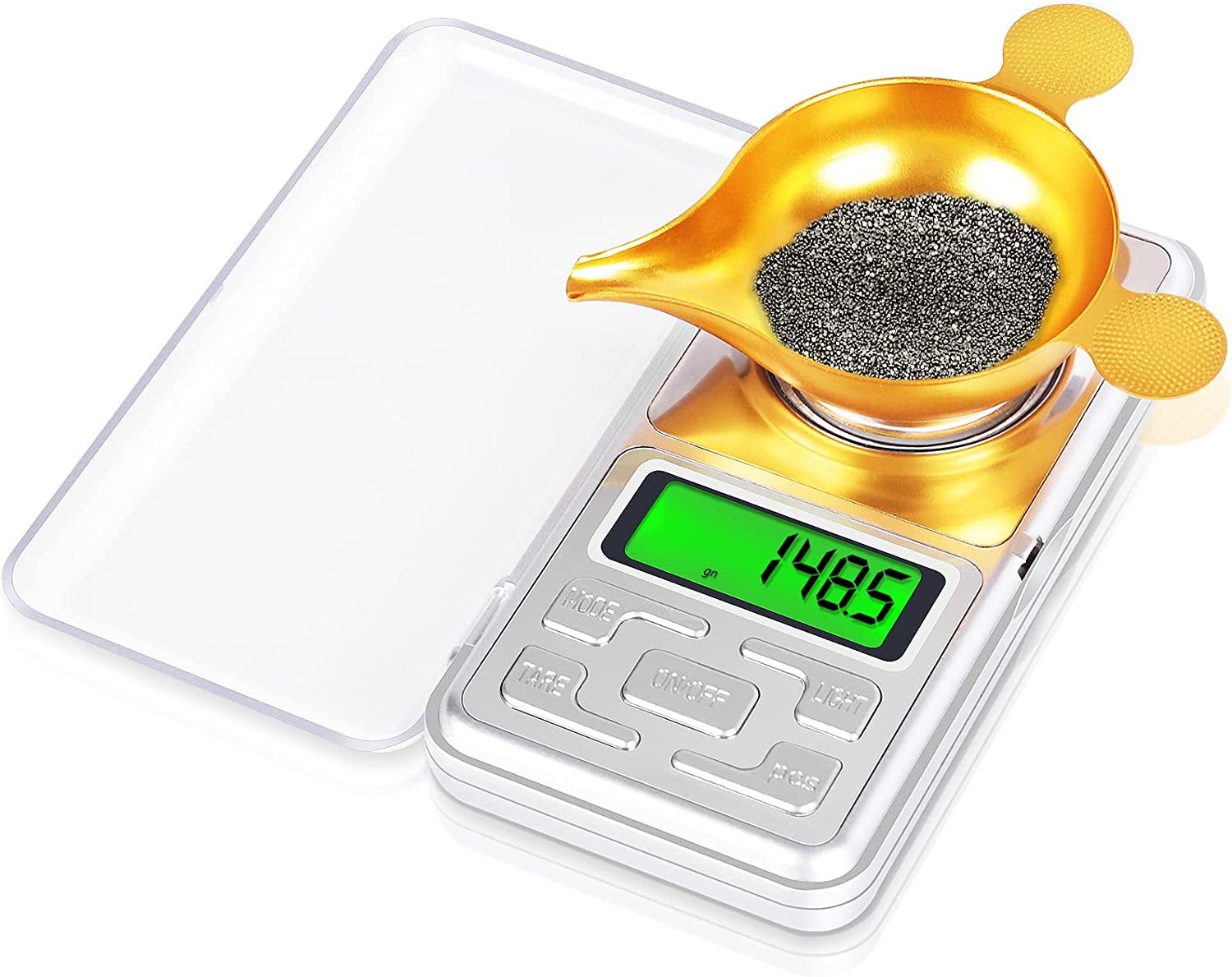 The Thinkscale Tk6-1500 Grains Reloading Scale, 0.1Gn/0.005G High ...