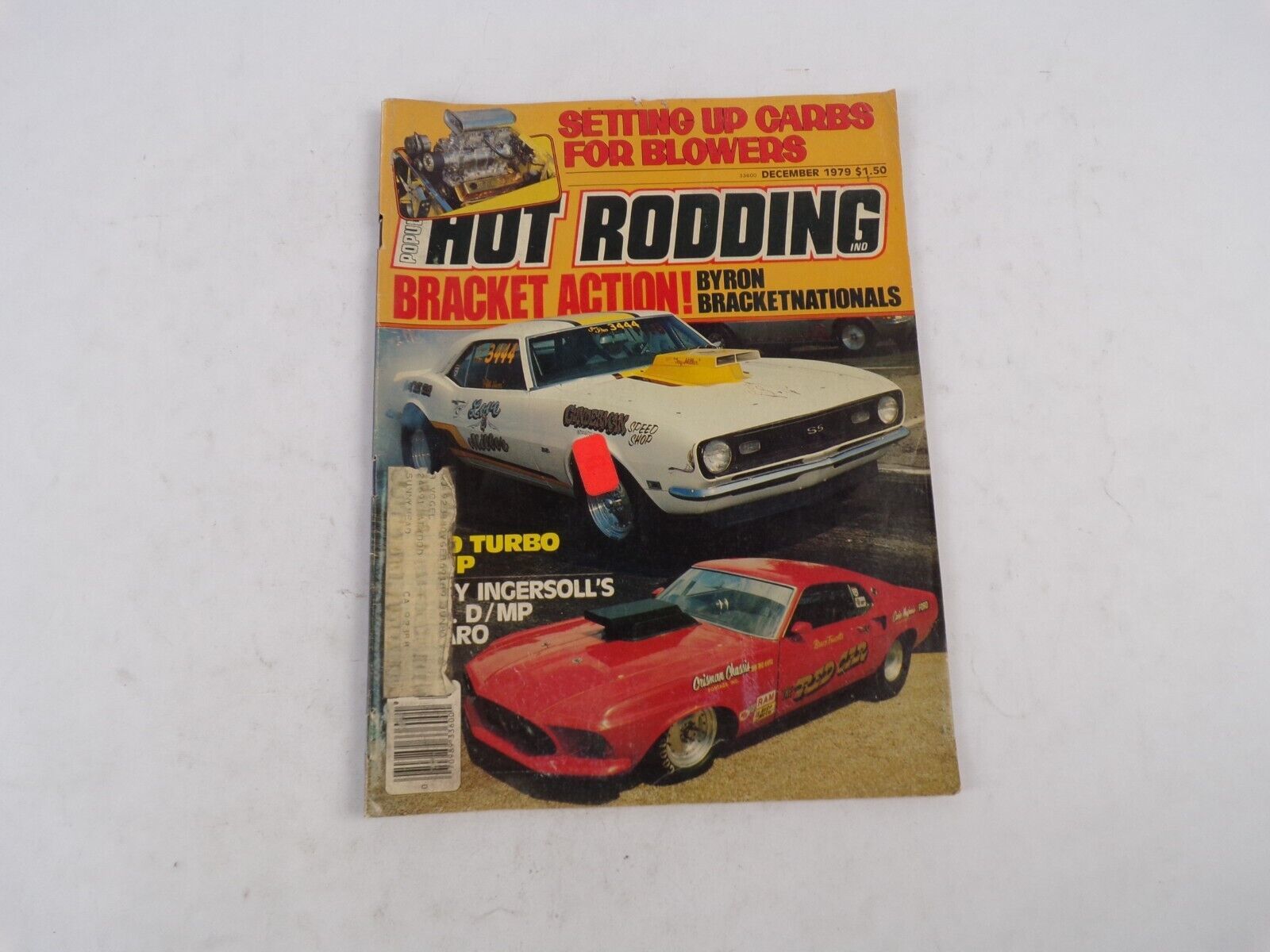 December 1979 Hot Rod Magazine Setting Up Carbs For Blowers Bracket ...