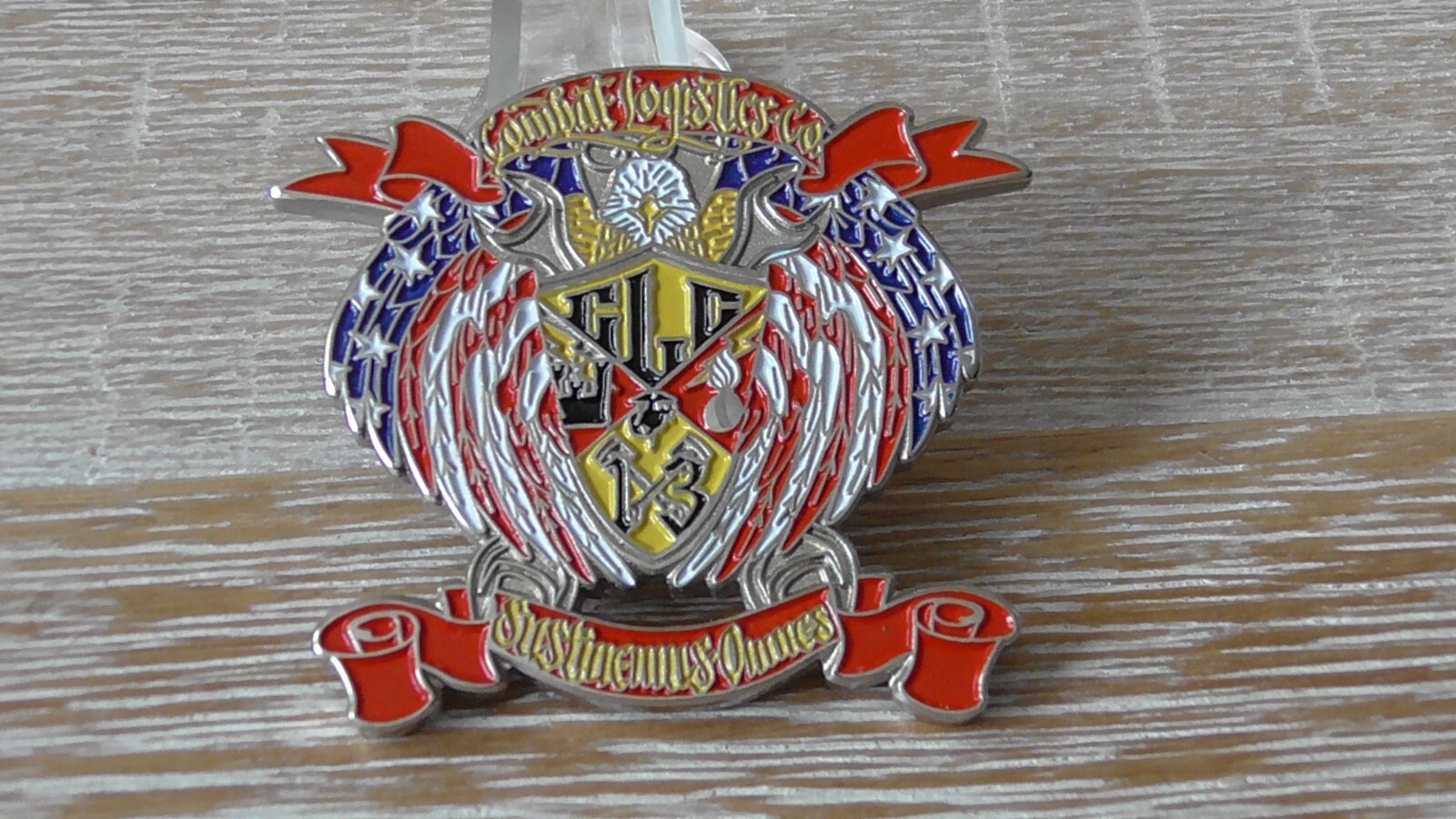 USMC Combat Logistics 1 MEF CLR 15 CLC 13 MCAGCC Challenge Coin #B145 ...