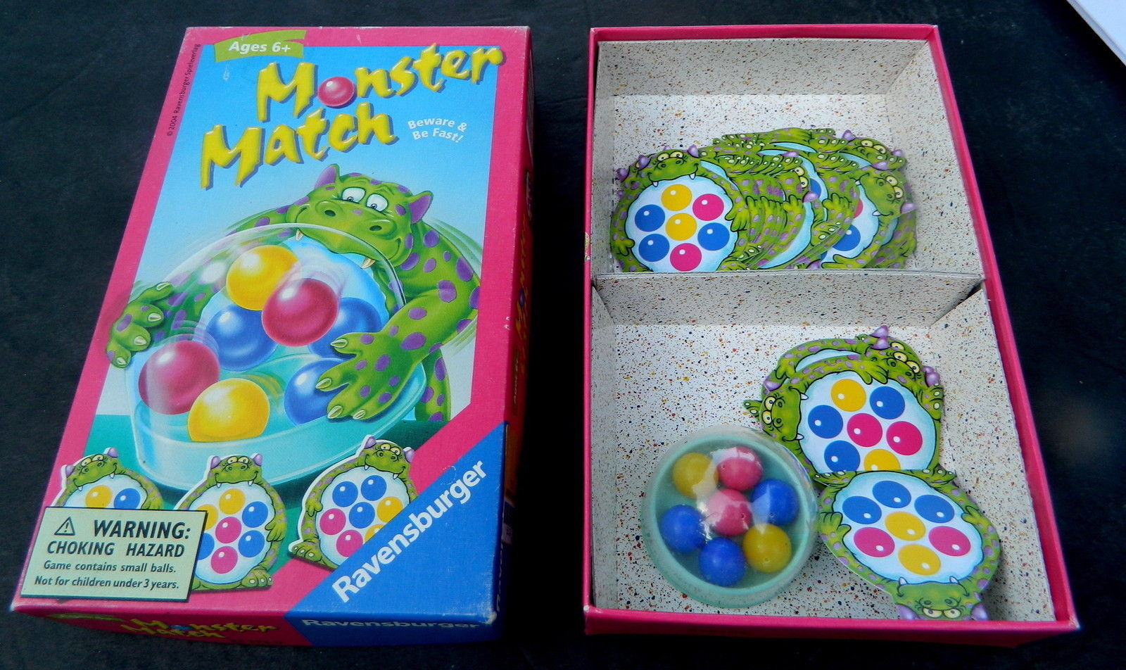 Monster Match Game--Ravensburger - No Rules - Contemporary Manufacture
