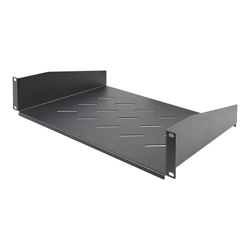 StarTech.com 2U Server Rack Shelf - Universal Vented Rack Mount ...