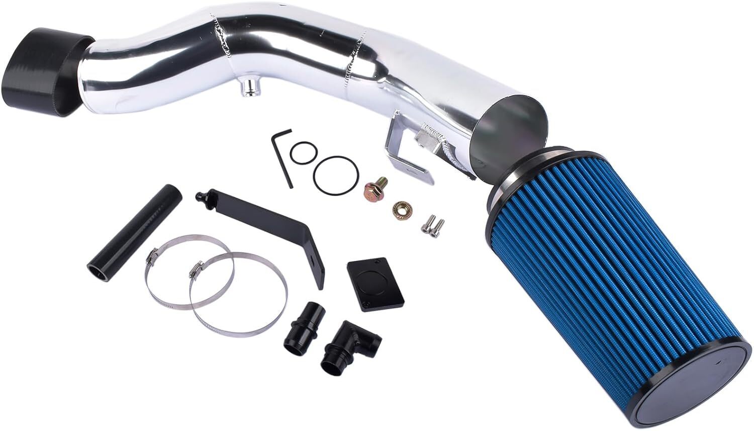 Aluminum Cold Air Intake Kit Replacement for Fo-rd 6.0L F250 F350 F450 ...
