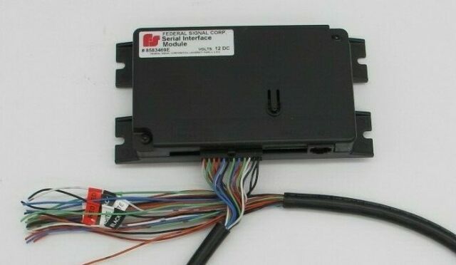 NEW Federal Signal 8583469E Serial Interface Module Lightbar ILS Part ...