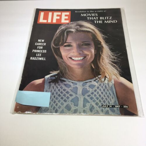 VTG Life Magazine July 14 1967 - New Career For Princess Lee Radziwill ...