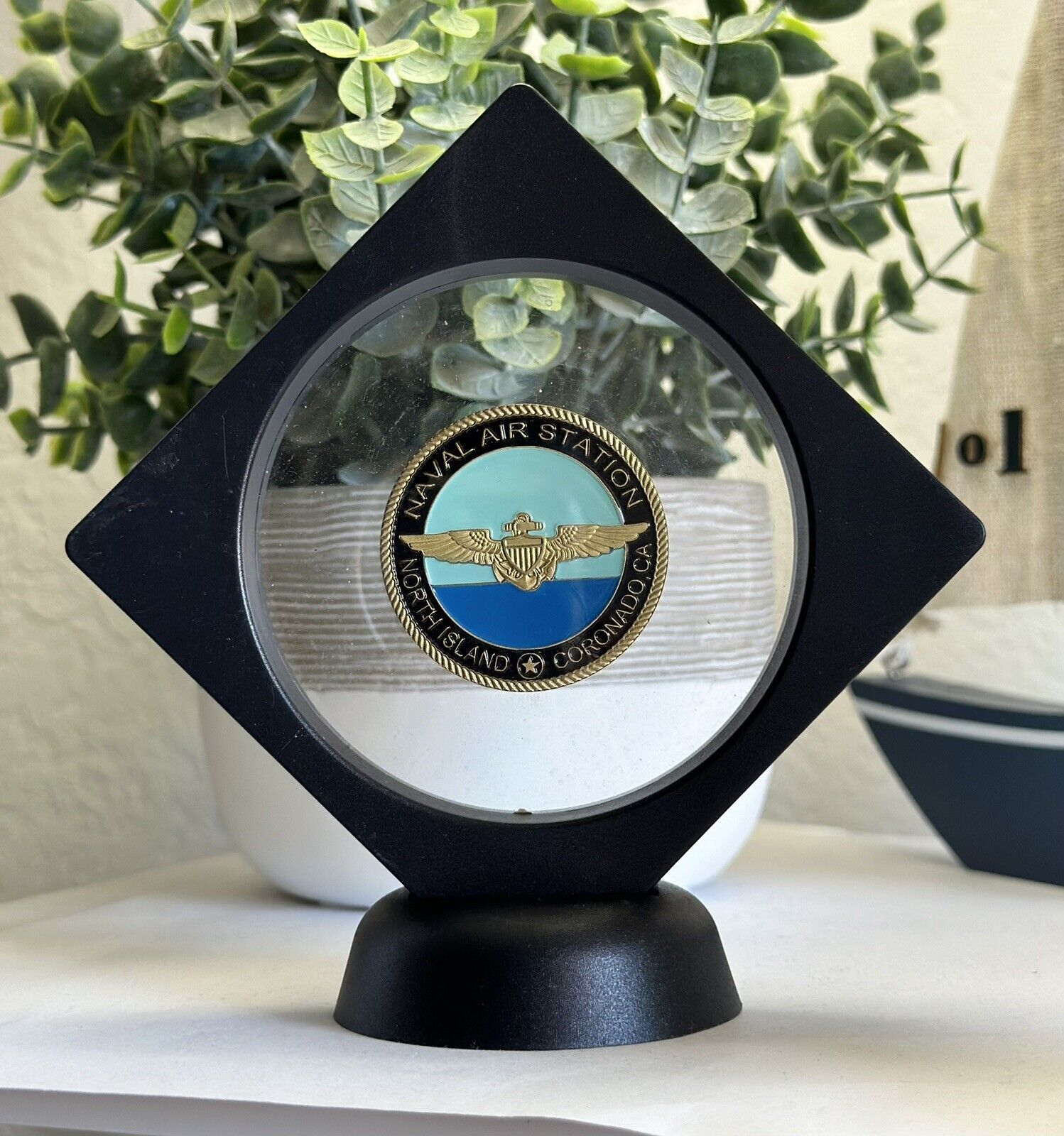 NAVAL BASE CORONADO (NBC) NORTH ISLAND CA CHALLENGE COIN With 3D ...