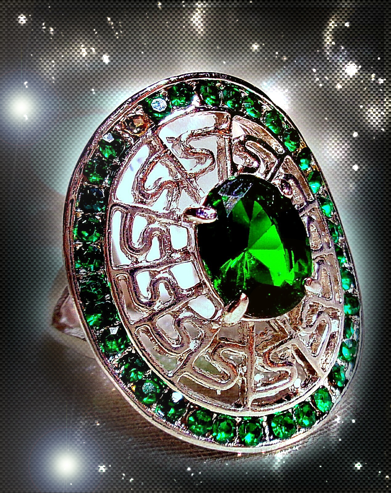 HAUNTED RING ANCIENT SOLOMON DJINN OF EXTREME ADVANTAGES POWER WEALTH ...