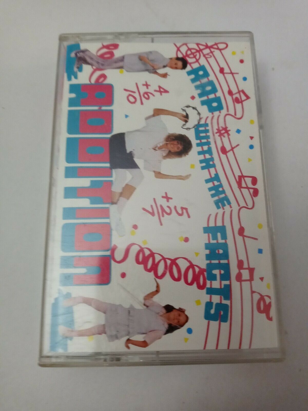 RAP WITH THE FACTS cassette tape only ADDITION Twin Sisters educational ...