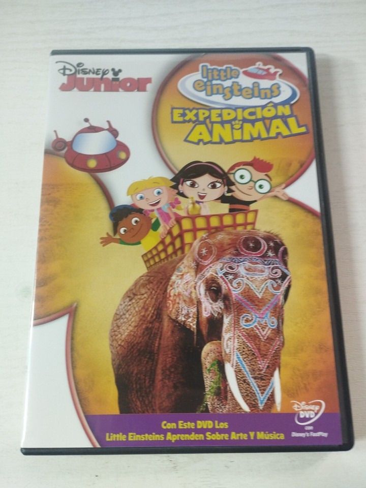 Little Einsteins - Expedition Animal Disney Junior DVD Region 2 Spanish ...