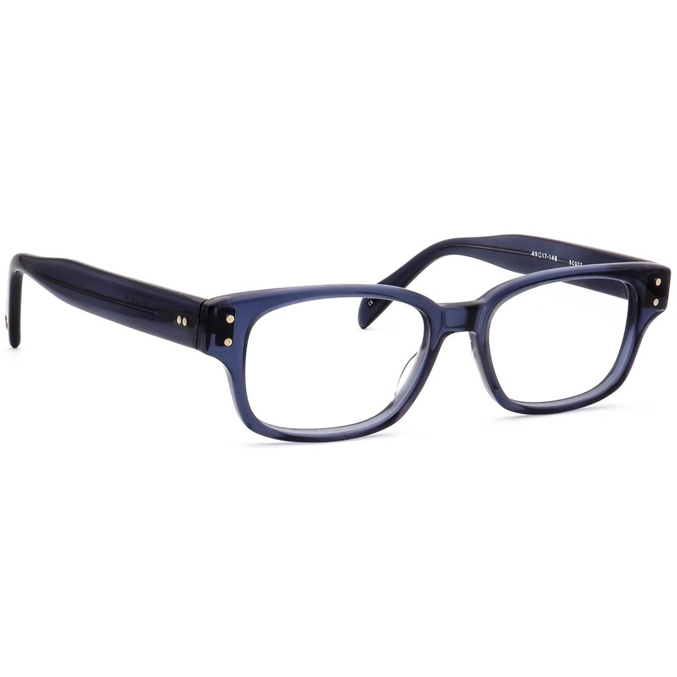 Salt. Eyeglasses Scott MIB Blue Square Frame Japan 49[]17 148 ...