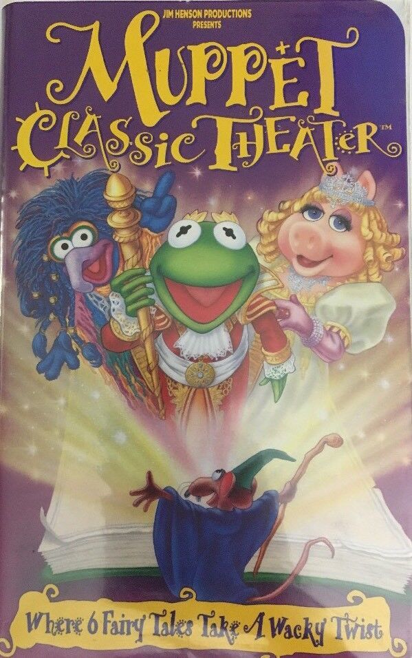 Muppet Classic Theater VHS Movie Tape VCR-TESTED-RARE VINTAGE-SHIPS N ...