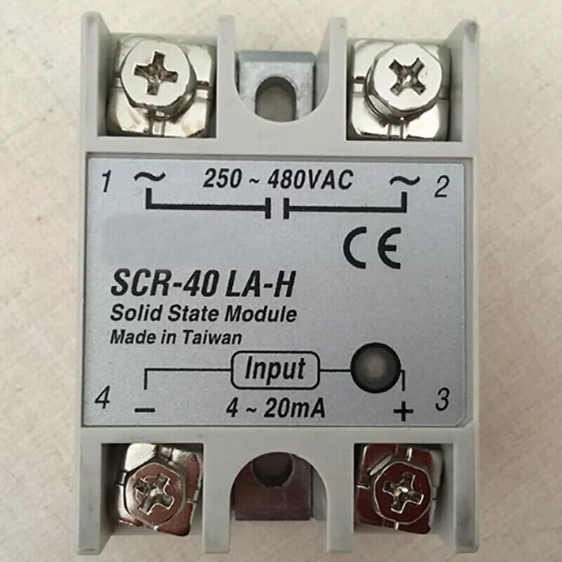 1PCS NEW FOR FOTEK Solid State Relay SCR-40LA-H 250-480VAC 4-20mA - Solid State Relays