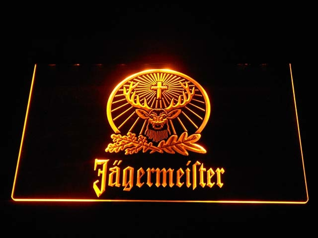 Jagermeister Deer Illuminated Led Neon Sign Home Decor Lights Craft Art ...