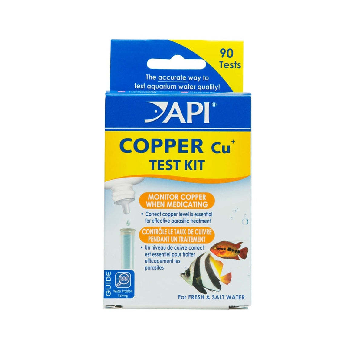 API Copper Test Kit For Freshwater And Saltwater Aquarium - Pet Supplies