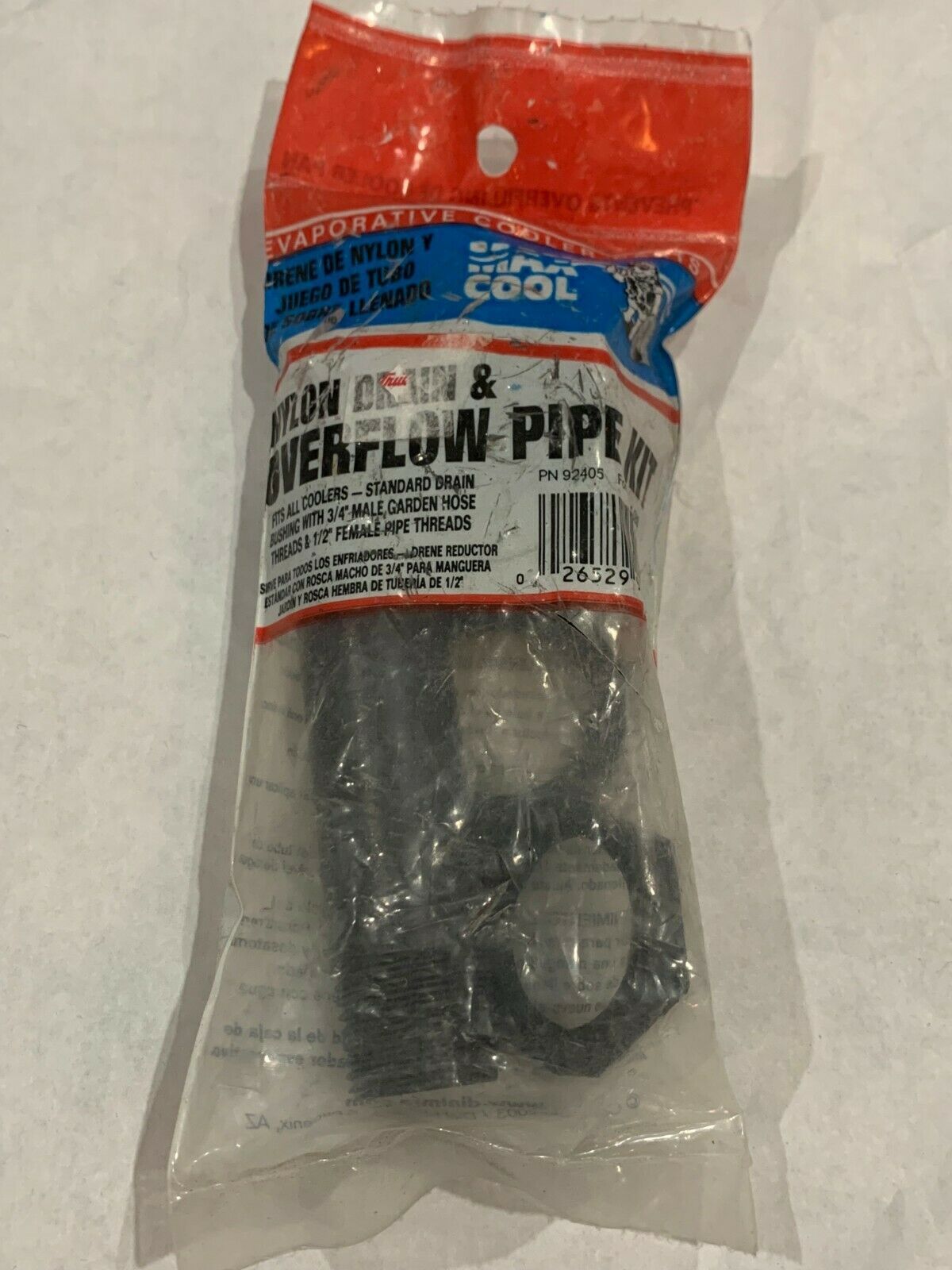 NEW DIAL MFG INC Overflow Nylon Drain Kit P/N: 9244 [IH] - Coin-op ...