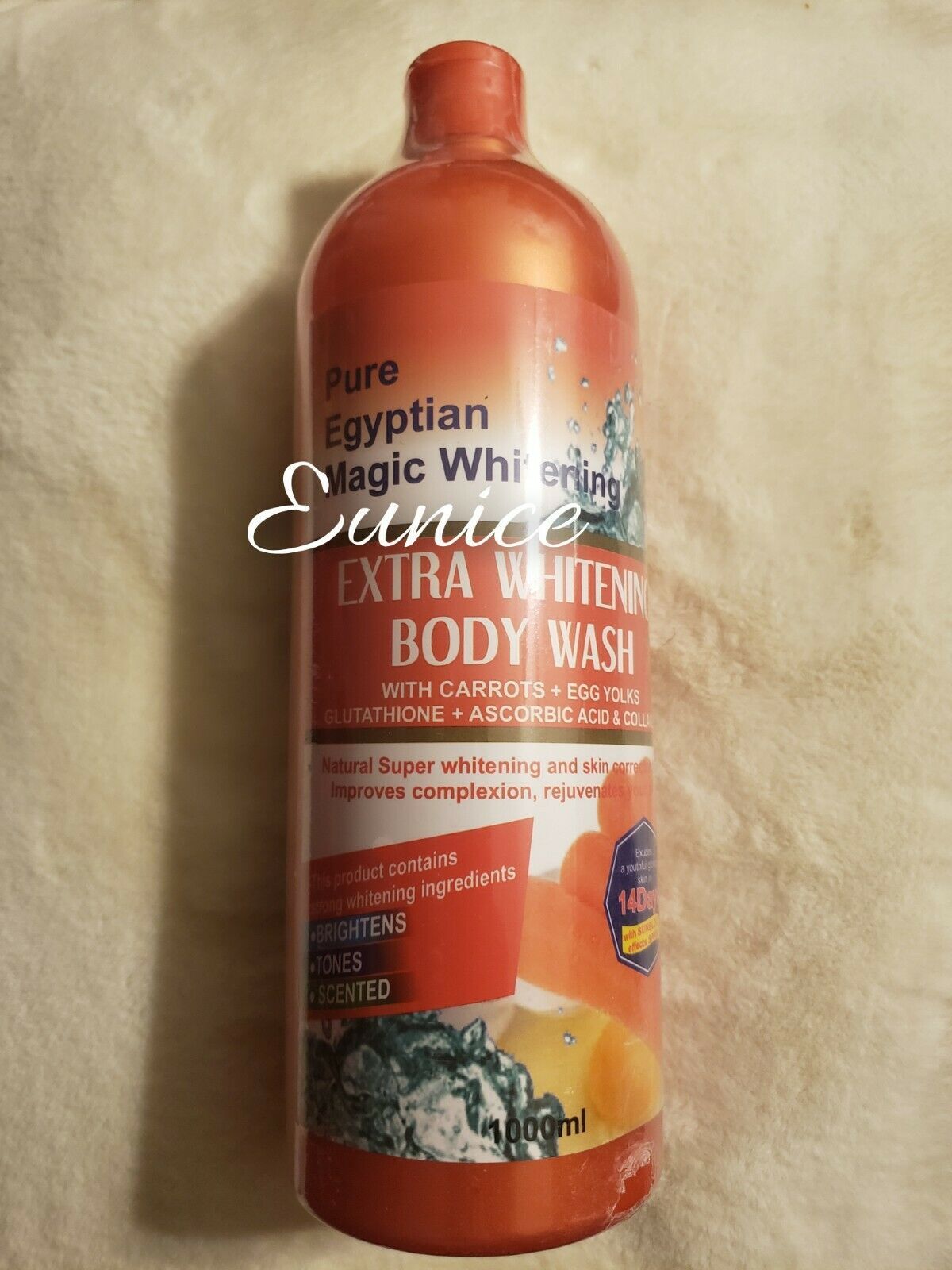 Pure Egyptian Magic Whitening Carrot + Egg Yolk Extract Shower Gel ...