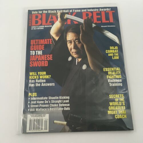 Black Belt Magazine September 2007 Masayuki Shimabukuro Feature ...