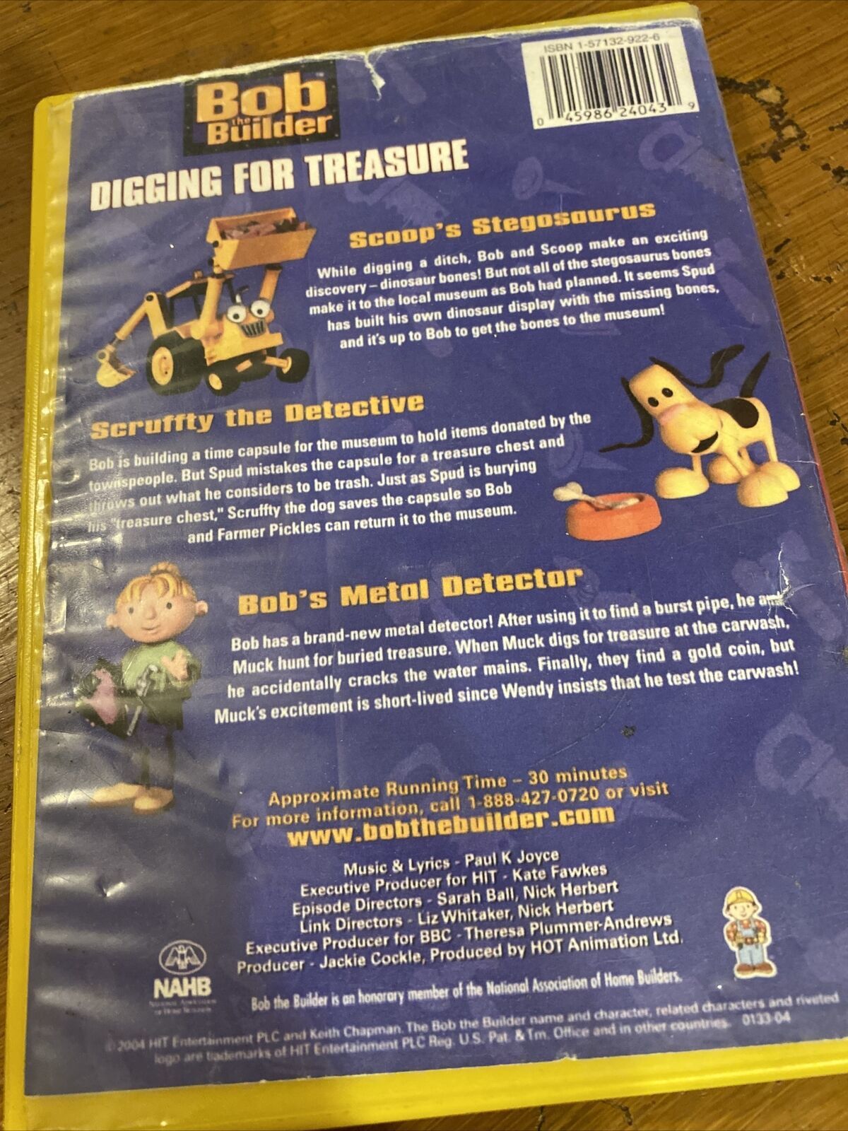 Bob the Builder: Digging for Treasure - DVD By Bob the Builder - ACCEPTABLE - DVDs & Blu-ray Discs