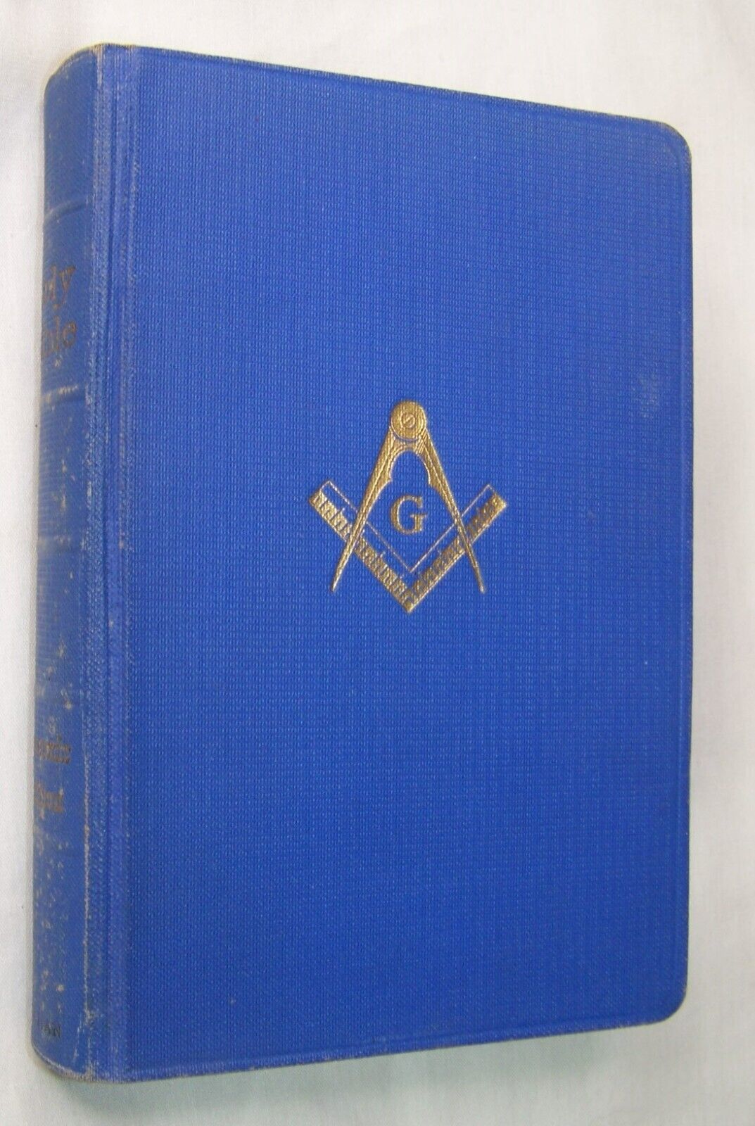 1940 VINTAGE HOLMAN MASONIC HOLY BIBLE KING SOLOMONS TEMPLE - Books ...
