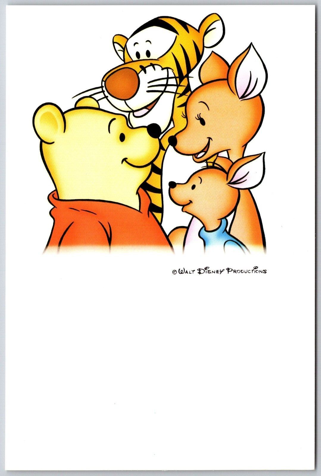 Winnie the Pooh Postcard Pooh Kanga Roo and 50 similar items