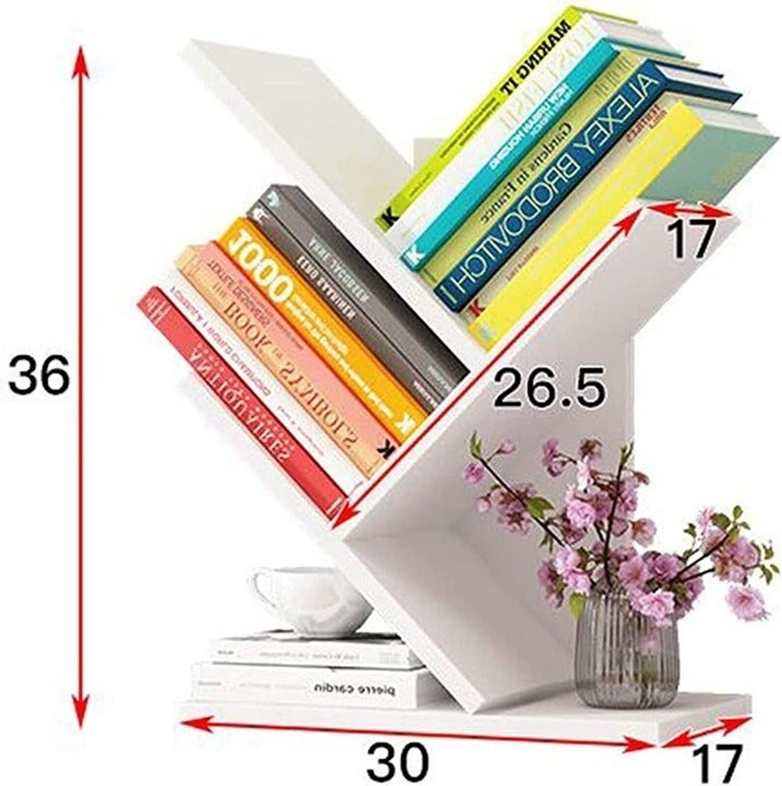 Tree Bookshelf，2-Layer Floor Standing and 46 similar items