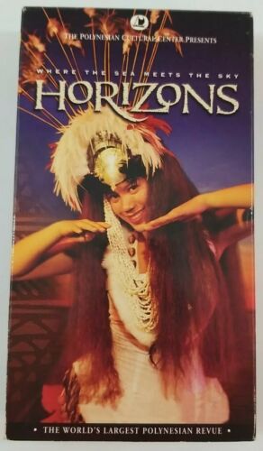 Where The Sea Meets The Sky Horizons VHS Polynesian Culural Center ...