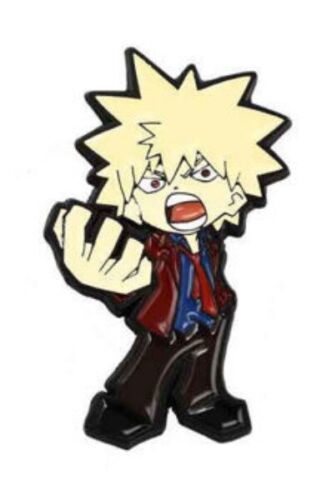 My Hero Academia Anime Katsuki Bakugo Figure Image Metal Enamel Pin NEW ...